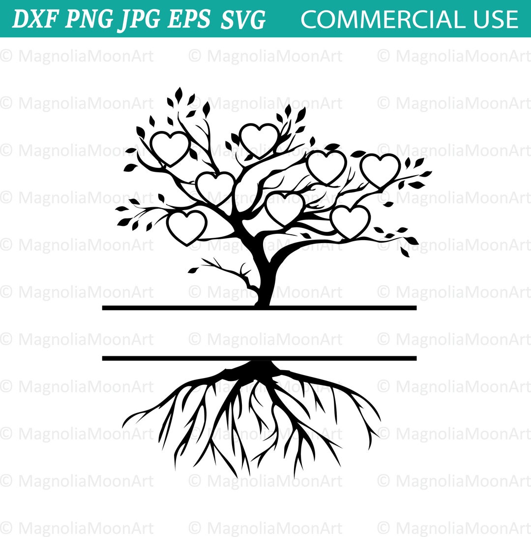 Family Tree 8 Members Svg, Family Reunion Svg, Tree Svg, Tree of Life ...