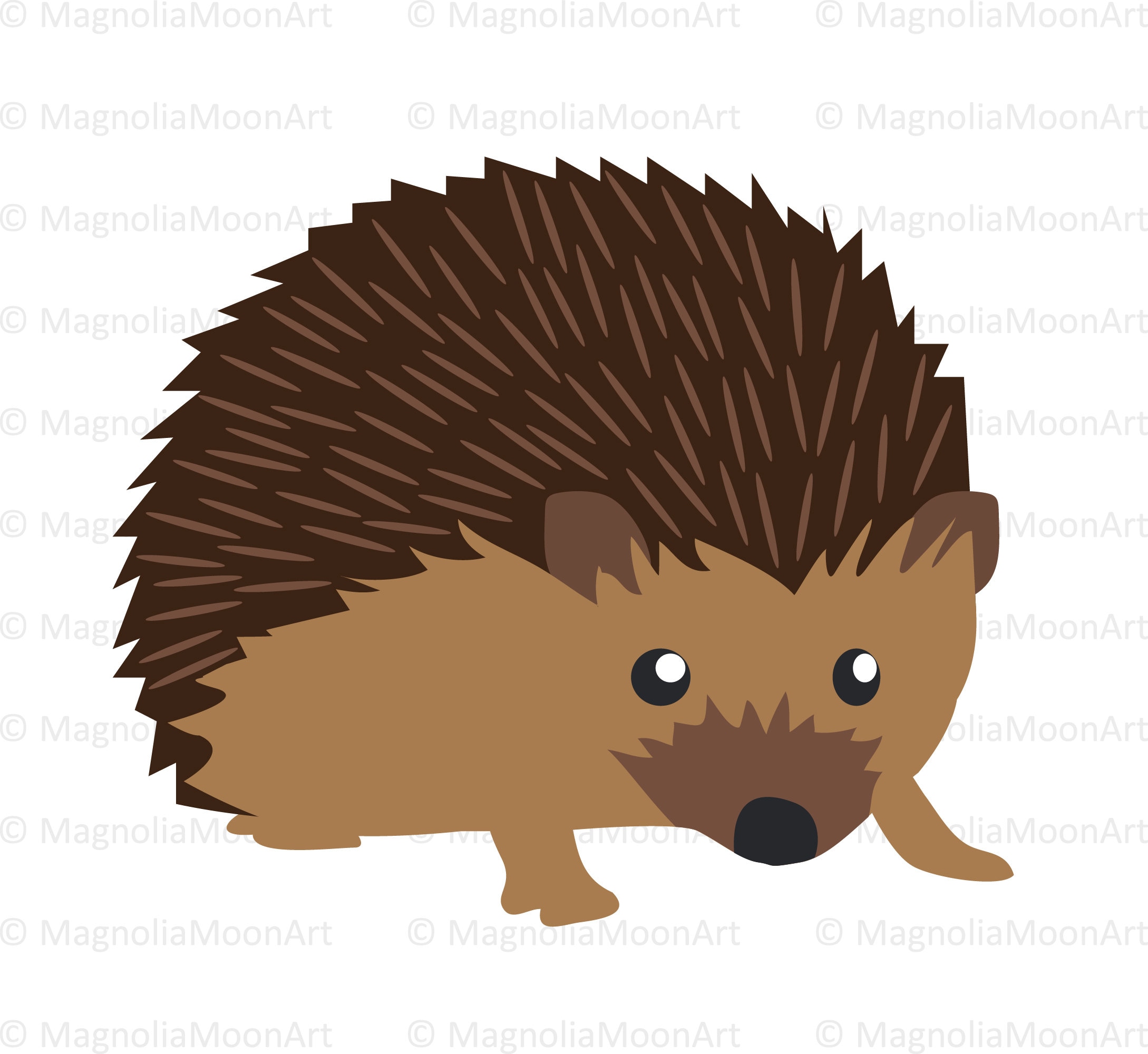Hedgehog SVG, DXF, Hedgehog Clipart, Hedgehog Cutting, Animal, Cute ...