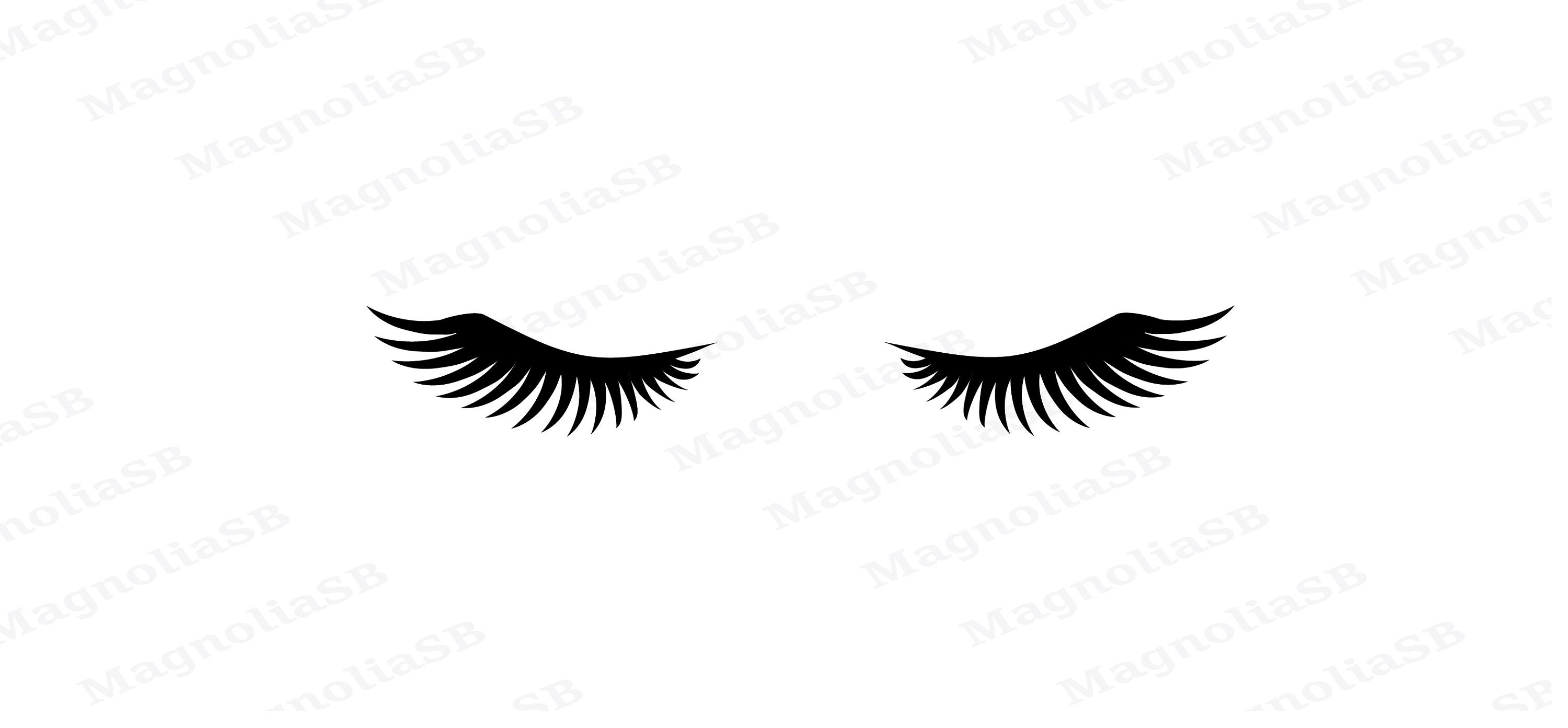 Eye Lashes Svg Lashes Svg Lash Svg Pretty Lashes Svg Cut - Etsy