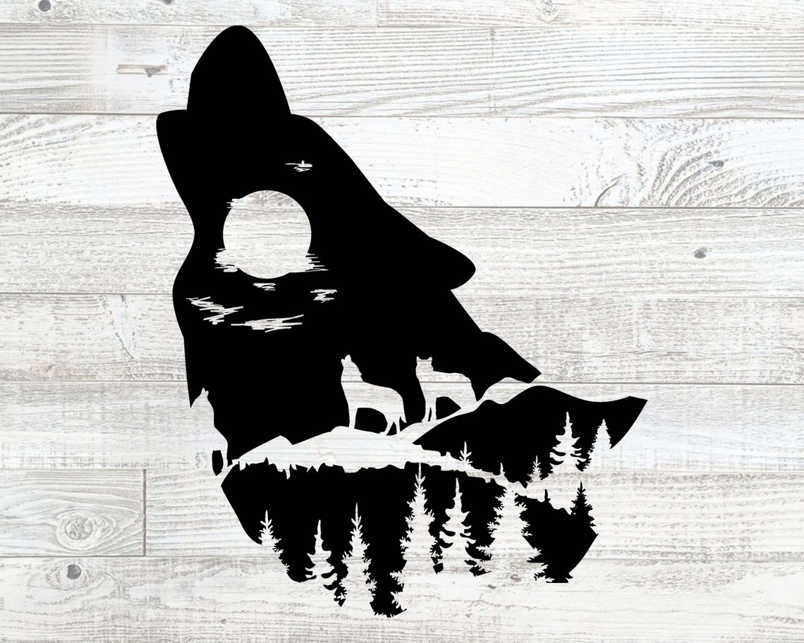 Wolf Bundle Svg Wolf Svg Howling Wolf Svg Wild Animal Svg - Etsy