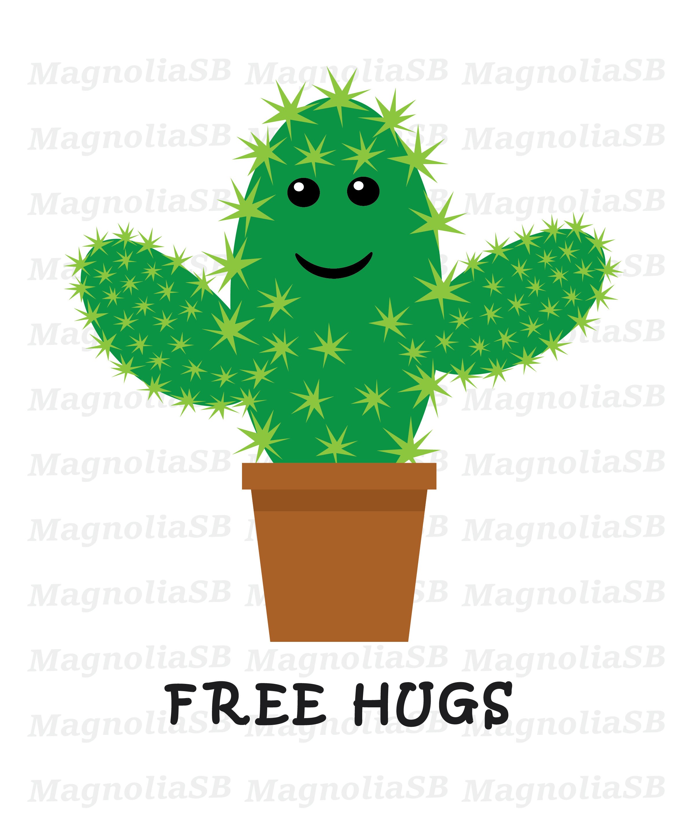 Free Hugs Cactus
