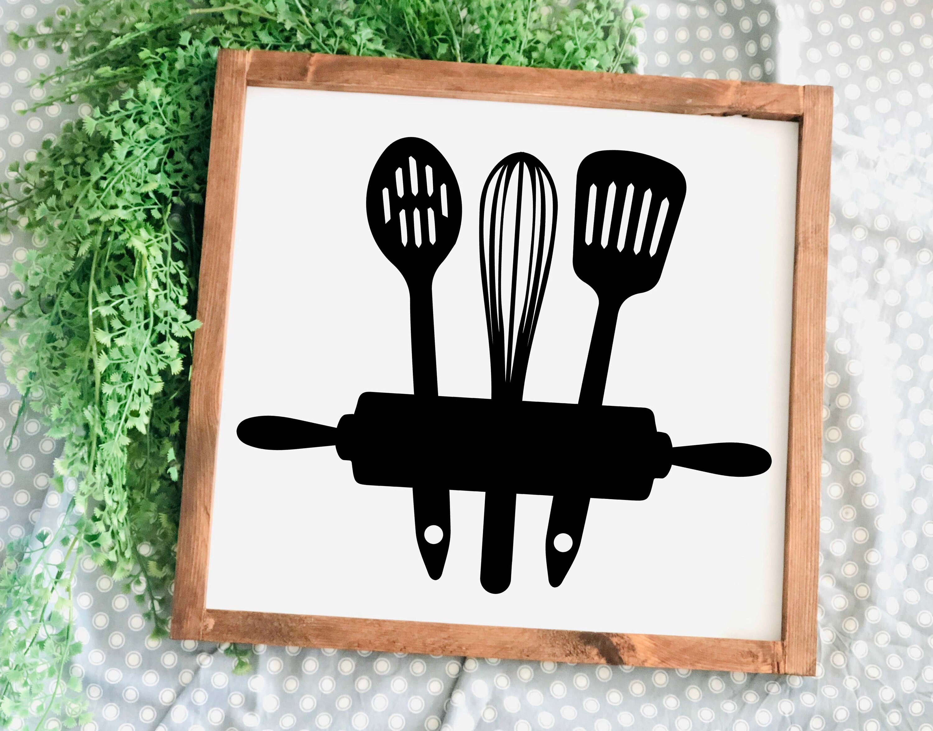 Kitchen Utensils SVG: Cooking Decor Cut File (digital Download) - Etsy