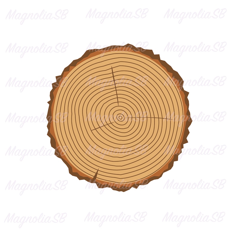 Tree Rings SVG Tree Ring Svg Cut File for Cricut PNG Dxf | Etsy