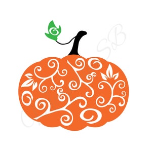 Pumpkins Bundle Svg, Pumpkin Svg, Cut File for Cricut, PNG, Jpg, Dxf ...