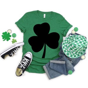 Shamrock Silhouette Svg, Shamrock Dxf, Shamrock Cut File, St. Patrick's ...