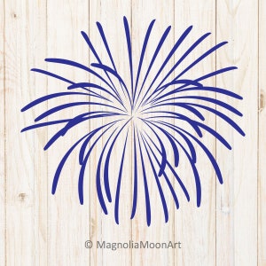 Fireworks 4th of July Bundle SVG, DXF, Clipart, Cutting, Fireworks ...