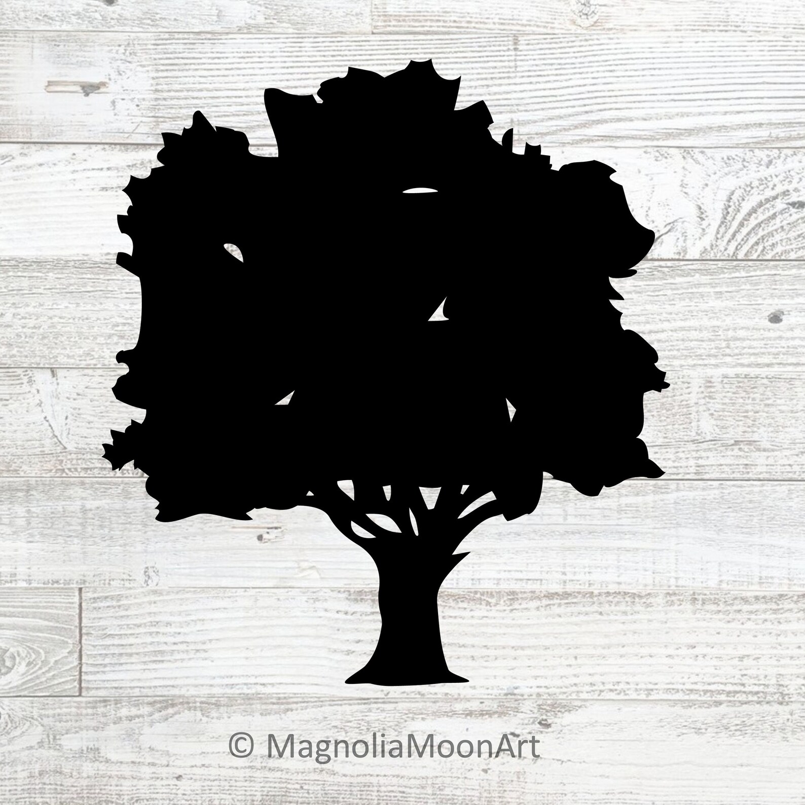 Oak Tree Svg, Tree Svg, Oak Svg, Cut File for Cricut, Forest Svg, PNG ...