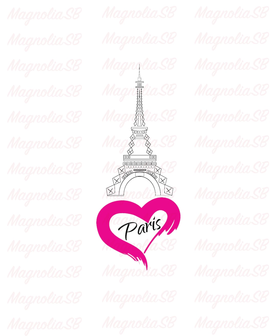 Eiffel Tower Paris SVG, Eiffel Tower DXF, Eiffel Tower Clipart, Cutting ...