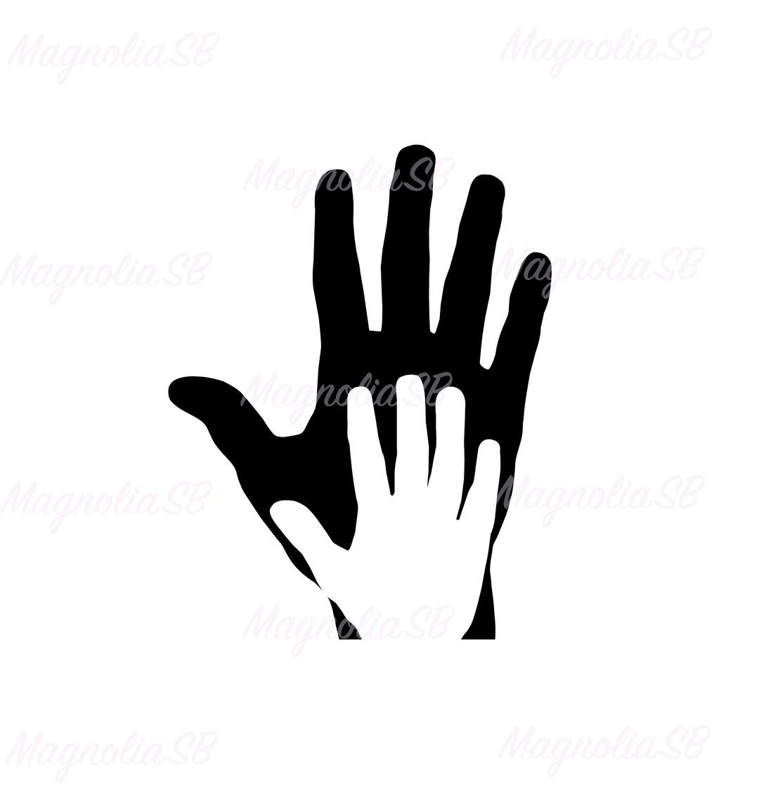Madre e bambino mano SVG mani svg taglio mamma svg bambino - Etsy Italia