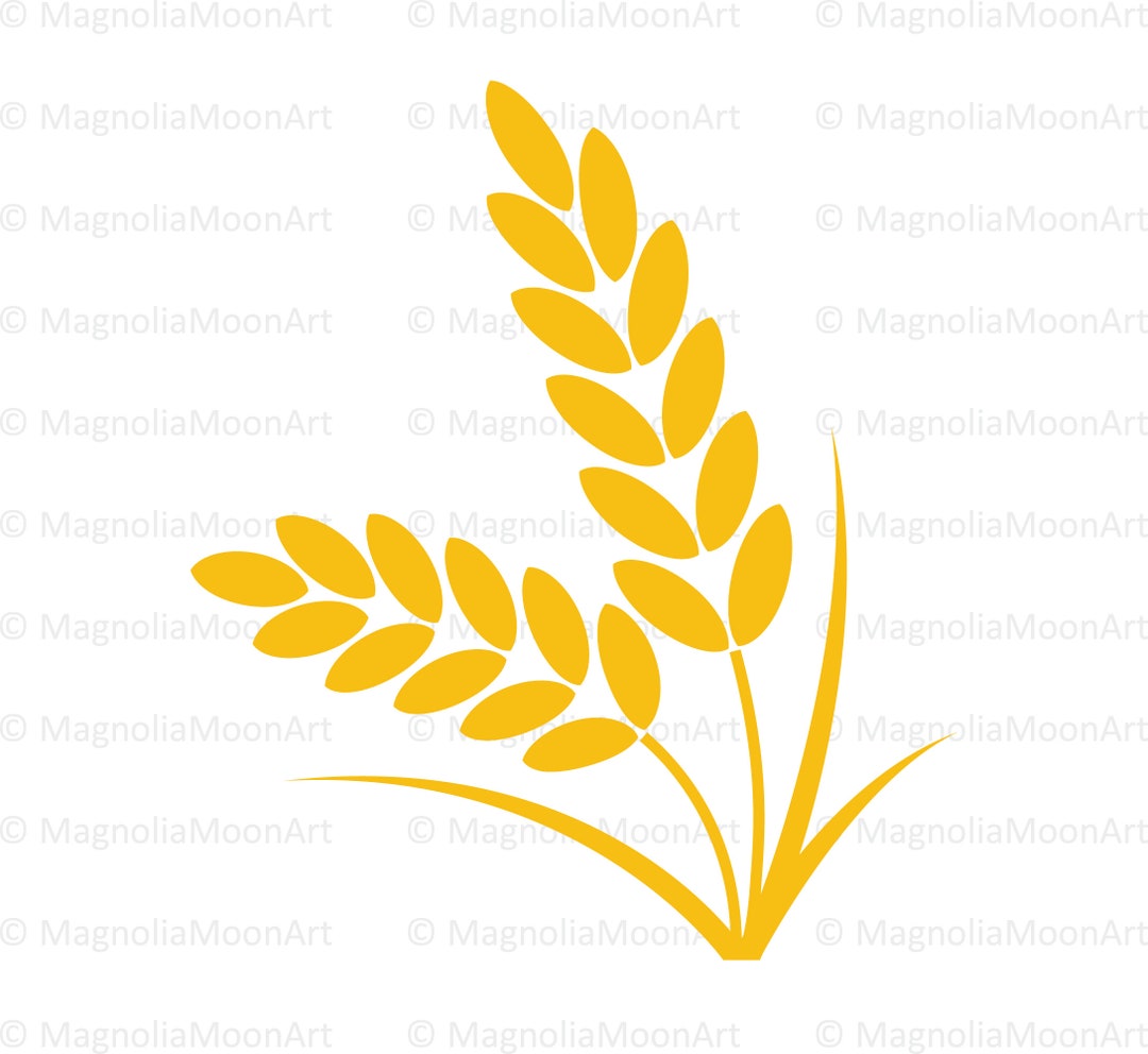 Wheat Ears Svg | Harvest Svg | Wheat Harvest Svg | Cut File for Cricut ...