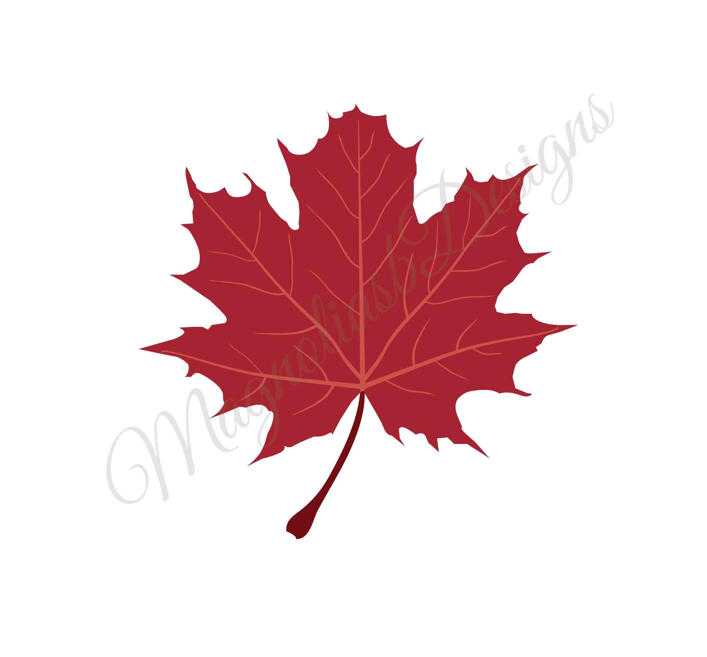 Red Leaf Clip Art