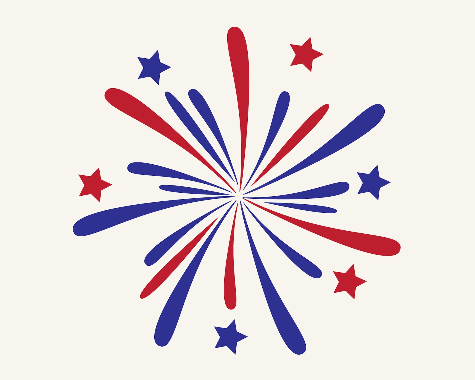Fireworks 4th of July SVG DXF Clipart Cutting Fireworks - Etsy