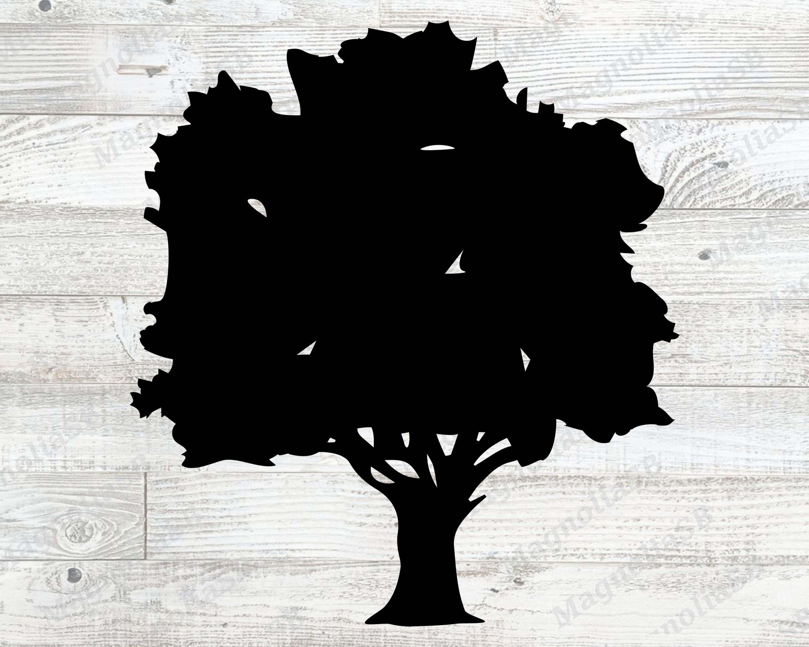 Oak Tree Svg Tree Svg Oak Svg Cut File for Cricut Forest | Etsy
