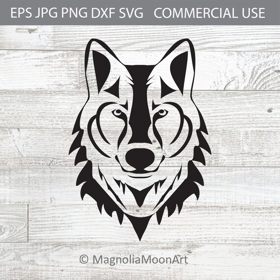 Vetor De Silhueta De Lobo