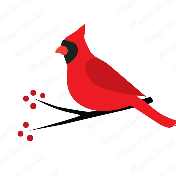 Layered Cardinal Svg - Etsy