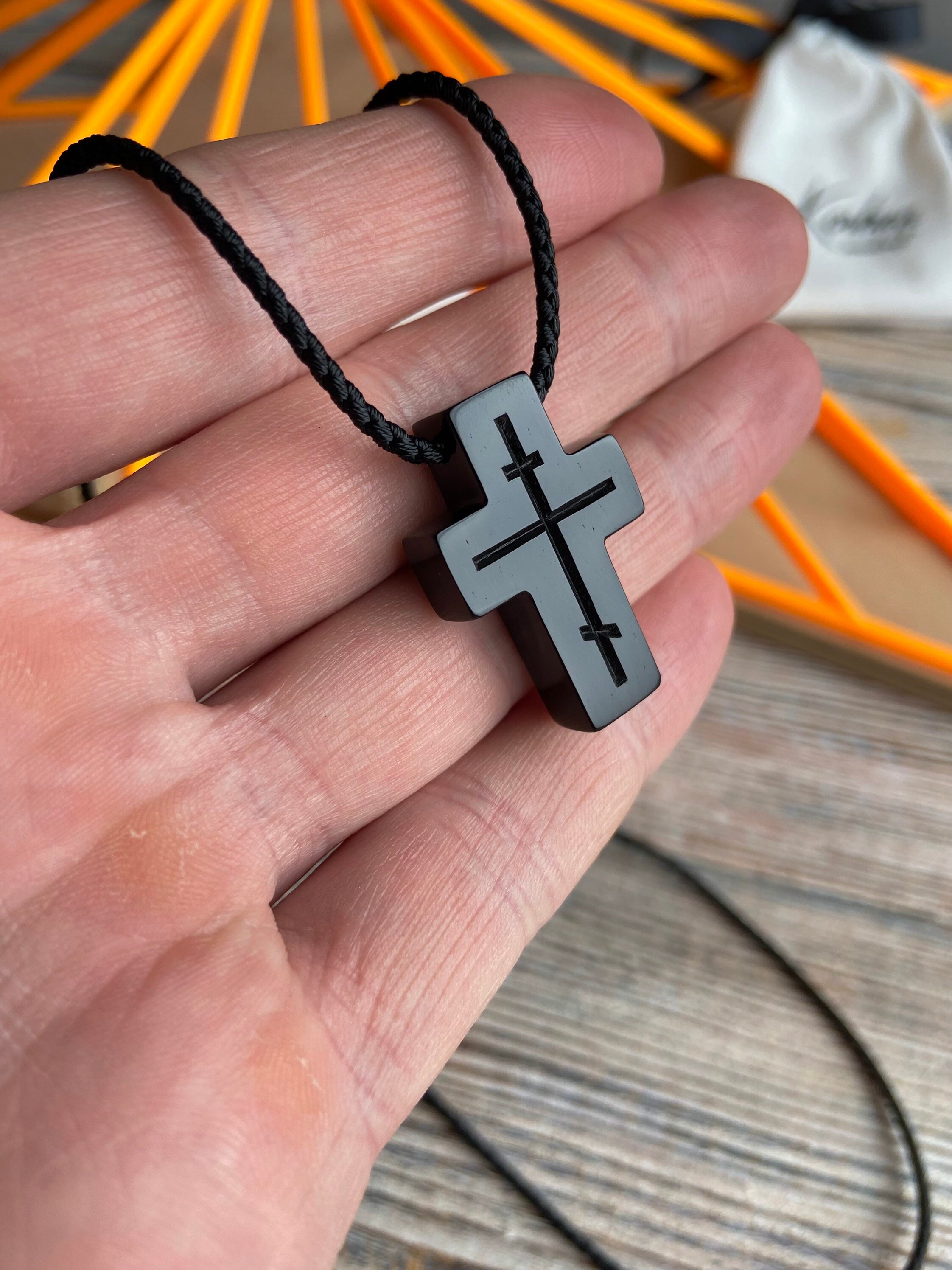 Pectoral Cross African Ebony Cross Ebony Cross Black Cross - Etsy
