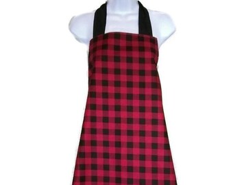 Buffalo Check Apron - Etsy