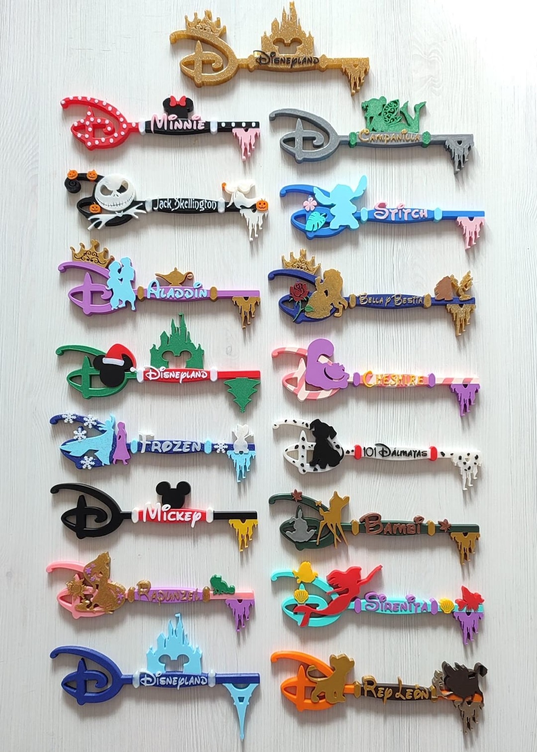 Disney Key DIFFERENT MODELS - Etsy