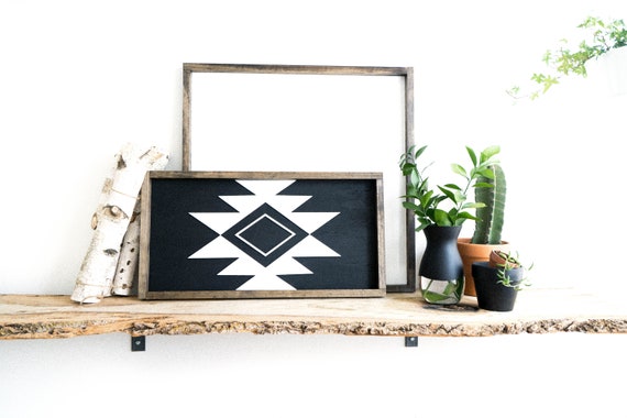 Wooden Sign Sign Aztec Sign Minimalist Home Decor - Etsy