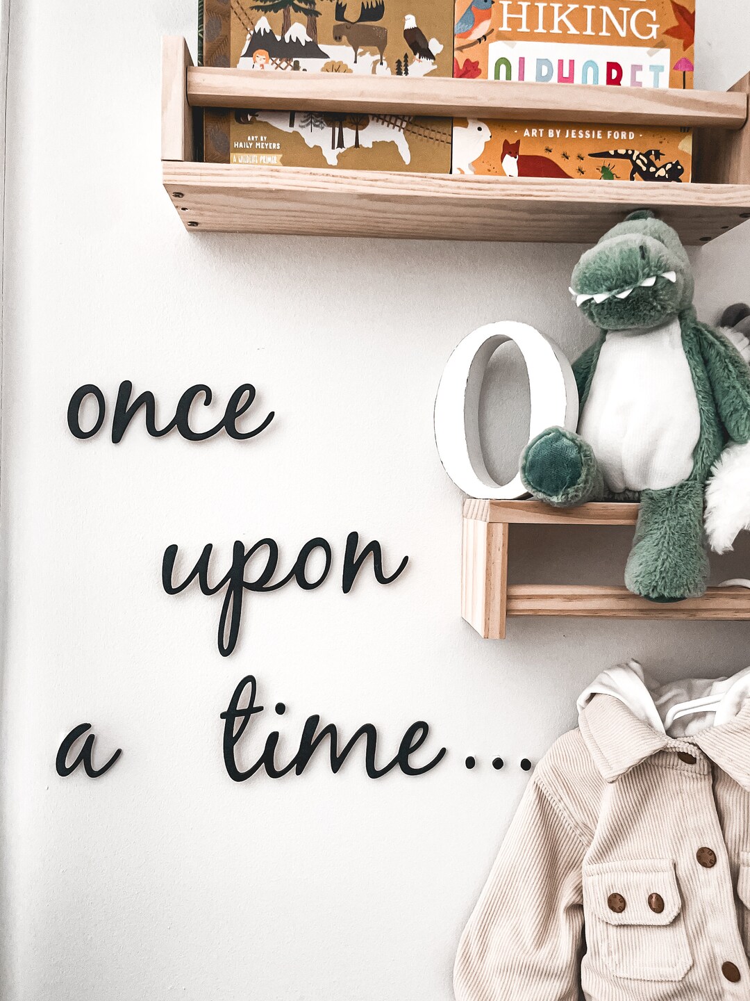Once Upon a Time Sign, Once Upon a Time, Nursery Sign, Baby Room Decor ...