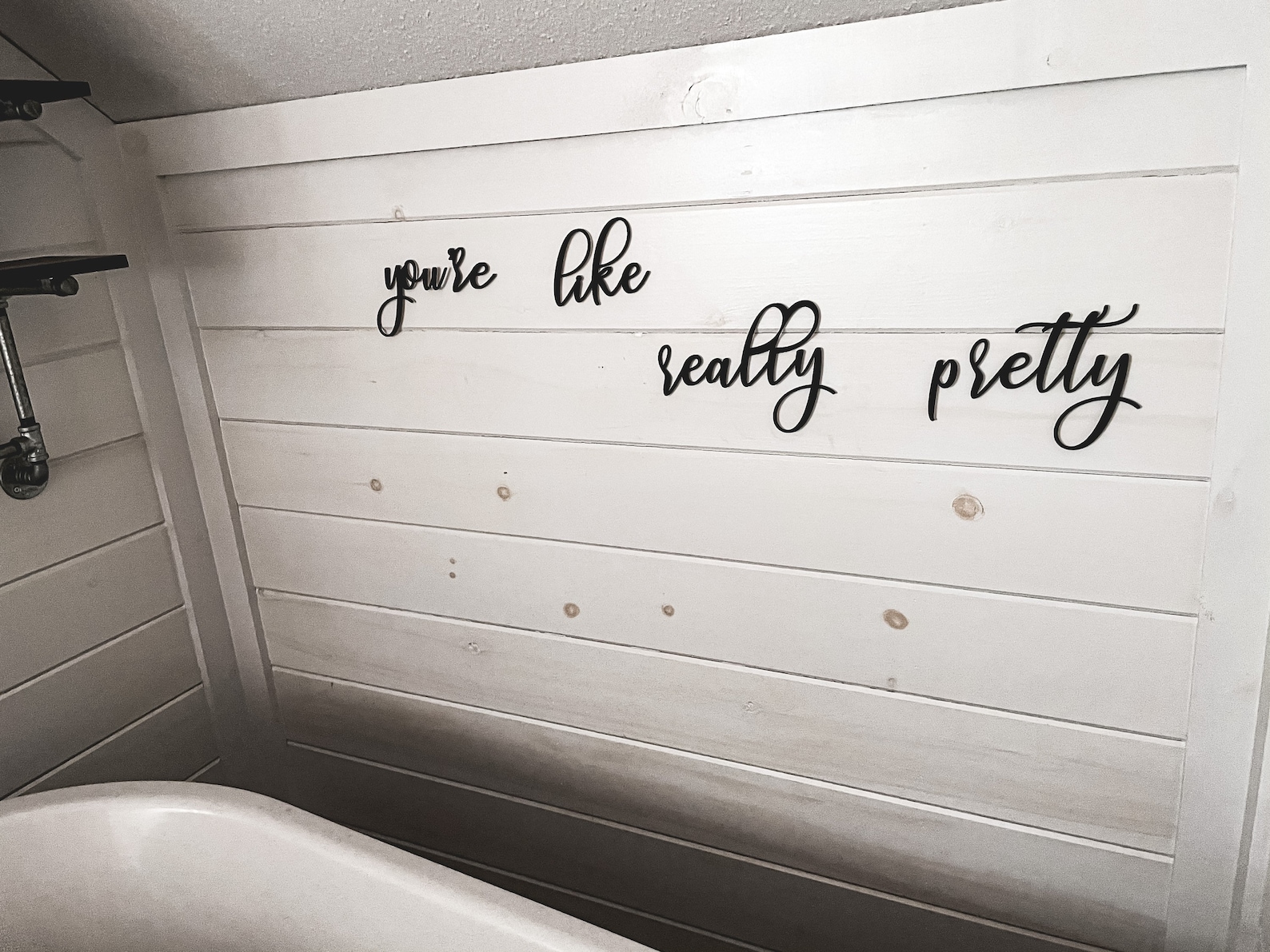You’re Like Really Pretty Sign, Wall Words, Wooden Sign - Etsy