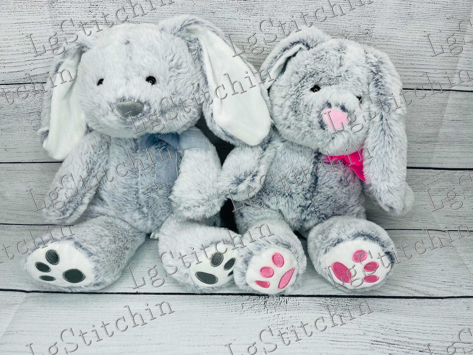 Stuffed Bunny Custom Rabbit Long Ears Easter Gift Baby Gift - Etsy