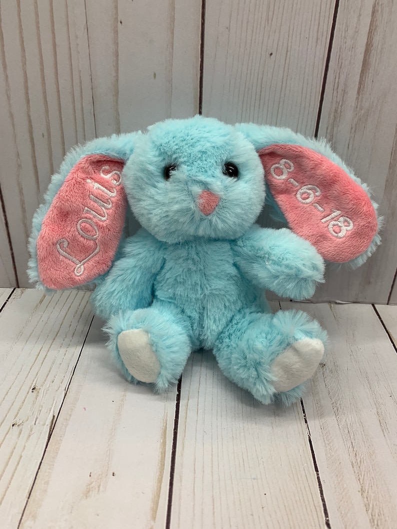 Stuffed bunny custom rabbit long ears easter gift baby gift | Etsy