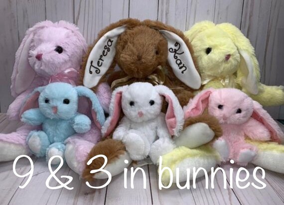 Stuffed bunny custom rabbit long ears easter gift baby gift | Etsy