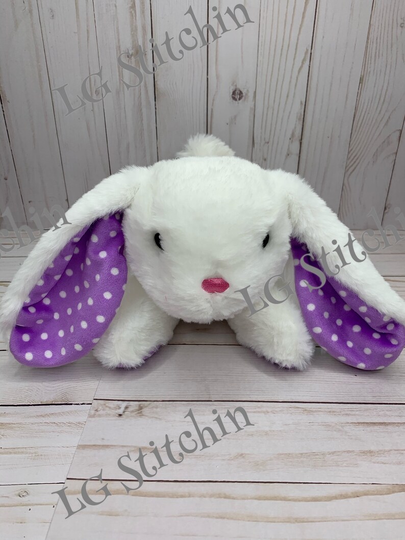 Stuffed Bunny Custom Rabbit Long Ears Easter Gift Baby Gift Child Boy ...