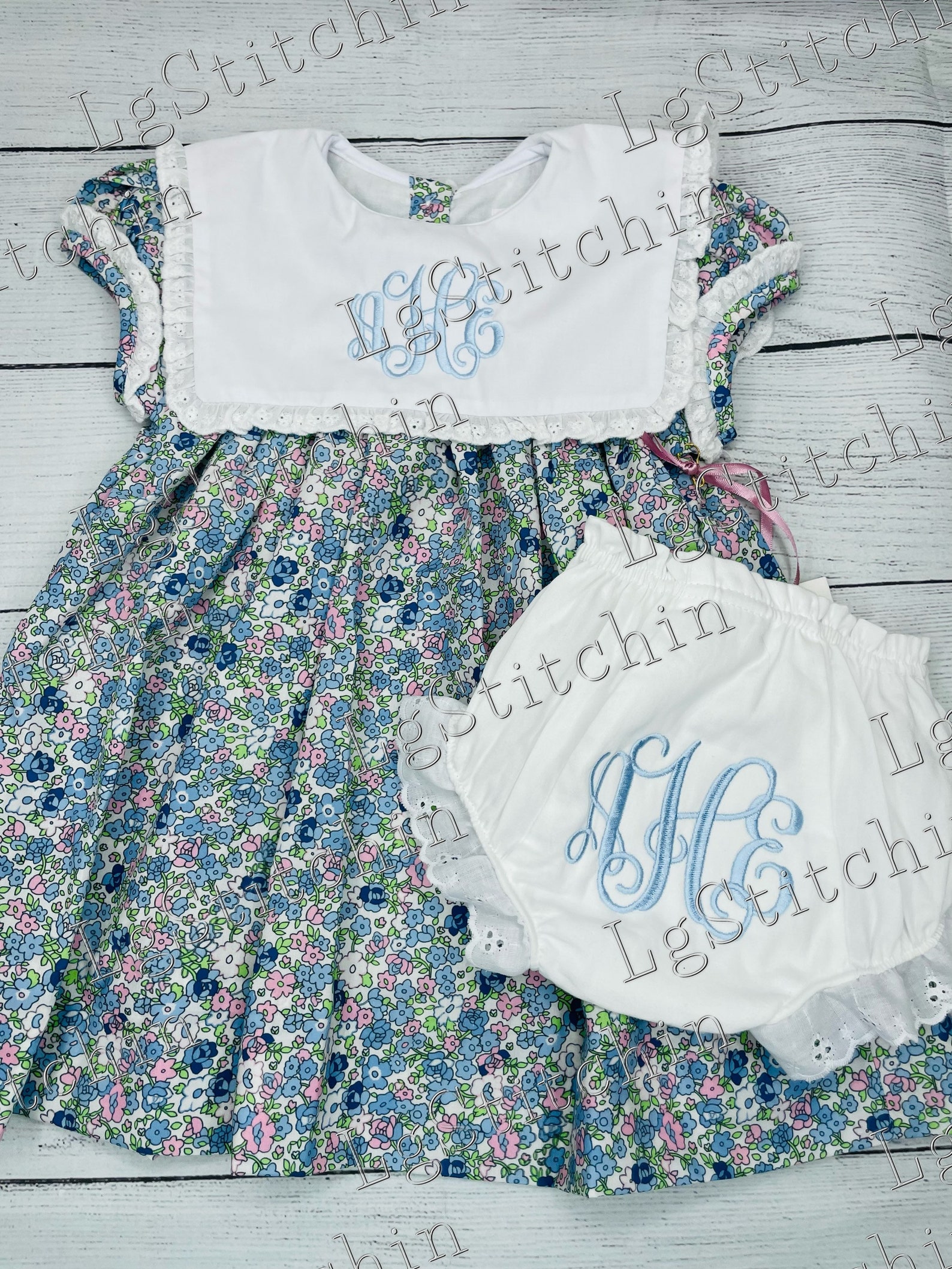 Bloomers Embroidered Custom Embroidered Diaper Cover Baby Bloomers Lacy ...