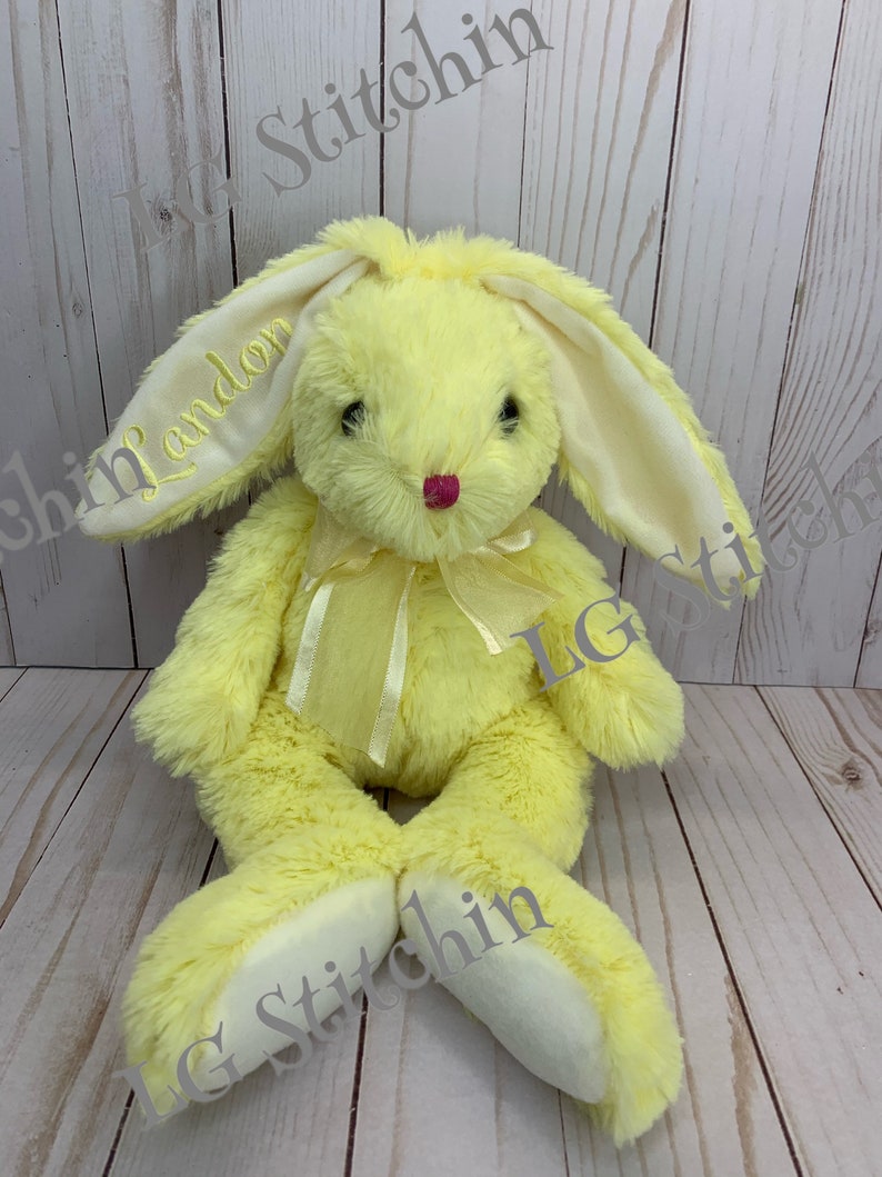 Stuffed bunny custom rabbit long ears easter gift baby gift | Etsy