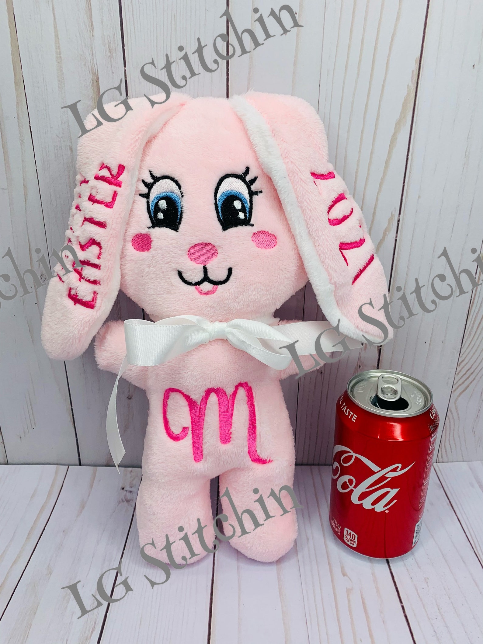 Stuffed Bunny Custom Rabbit Long Ears Easter Gift Baby Gift Child Boy ...