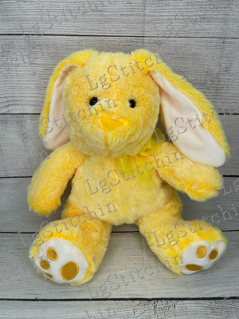 Stuffed Bunny Custom Rabbit Long Ears Easter Gift Baby Gift Child Boy ...