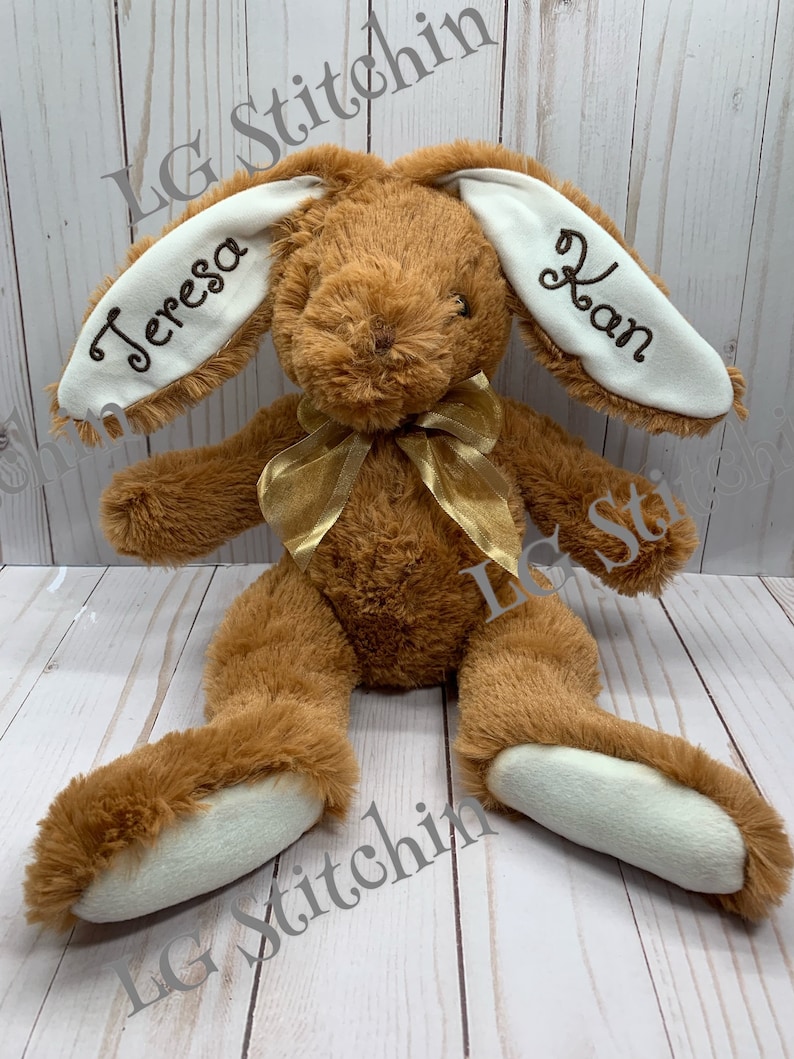 Stuffed bunny custom rabbit long ears easter gift baby gift | Etsy