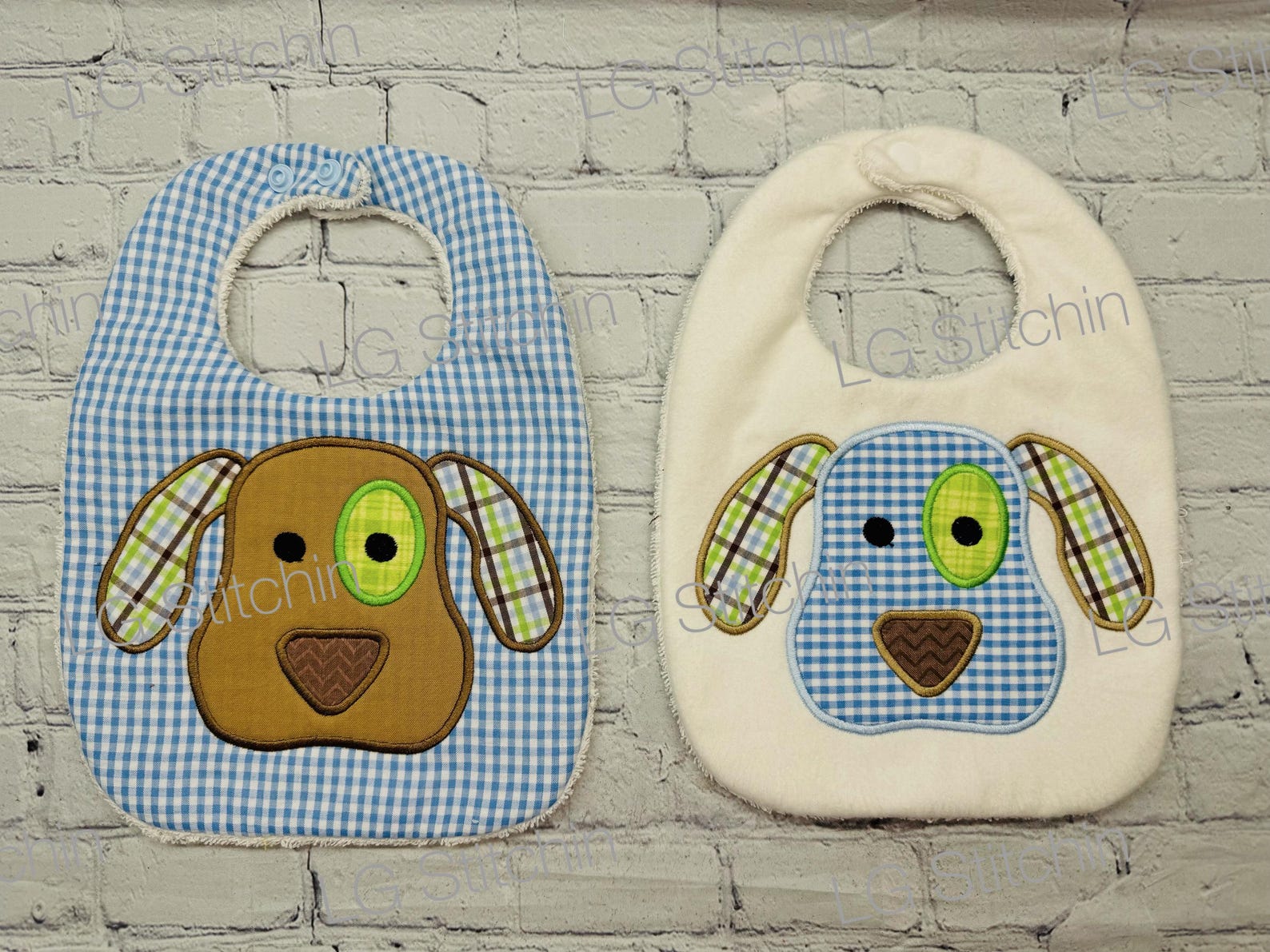 Dog Bib Puppy Bib Dog Monogram Custom Boy Bib Baby Bib Cute Dog ...