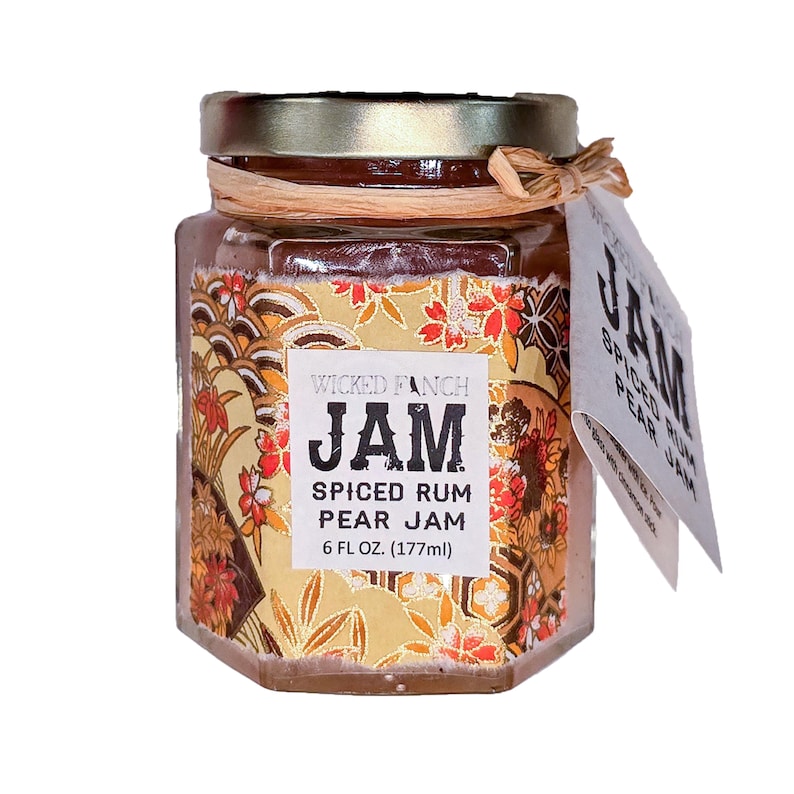 Spiced Rum Pear Jam - Etsy