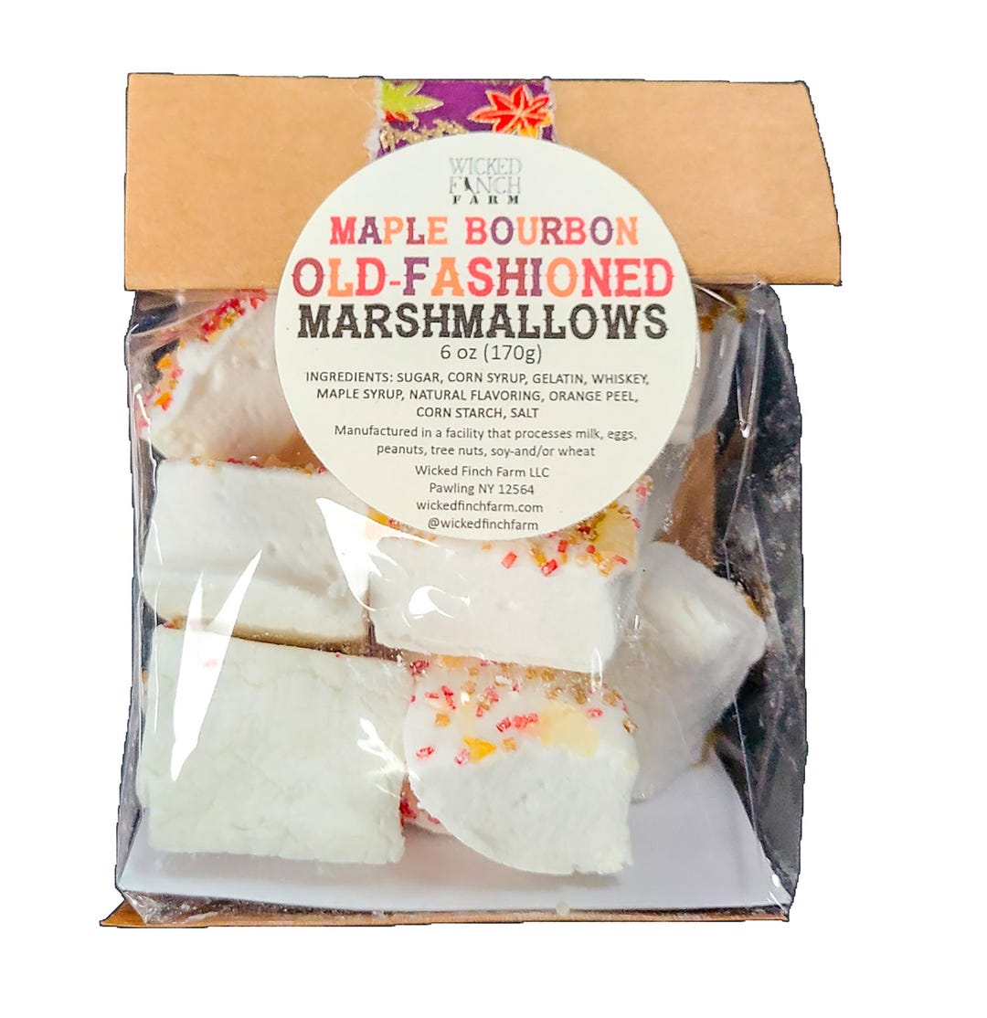 Maple Bourbon Old-fashioned Marshmallows - Etsy