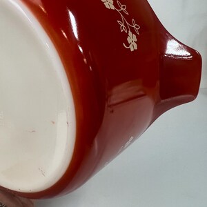 Pyrex Trailing Flowers Casserole Dish 474-B, Vintage Stackable Mixing ...