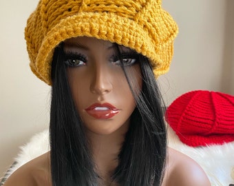 Red Applejack Hat - Etsy