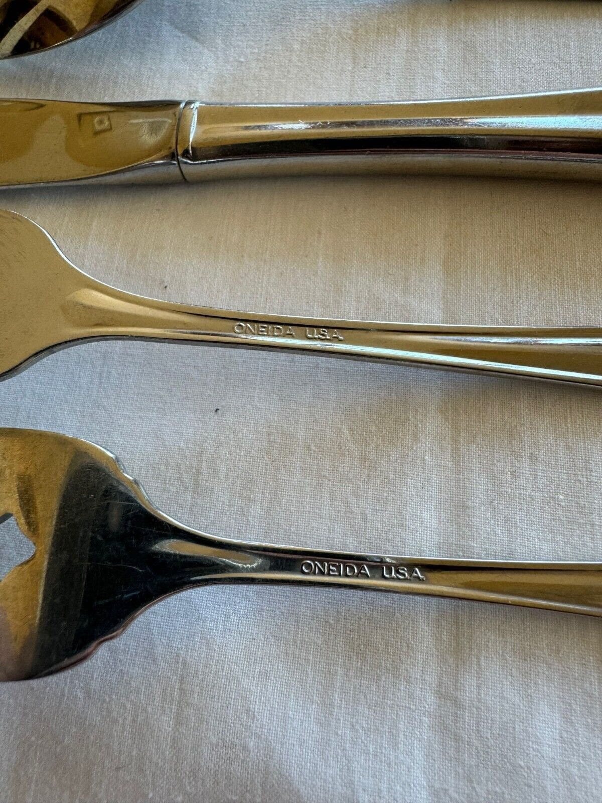 Vintage Oneida USA Simile Mid Century Modern Flatware 5 Piece Place ...