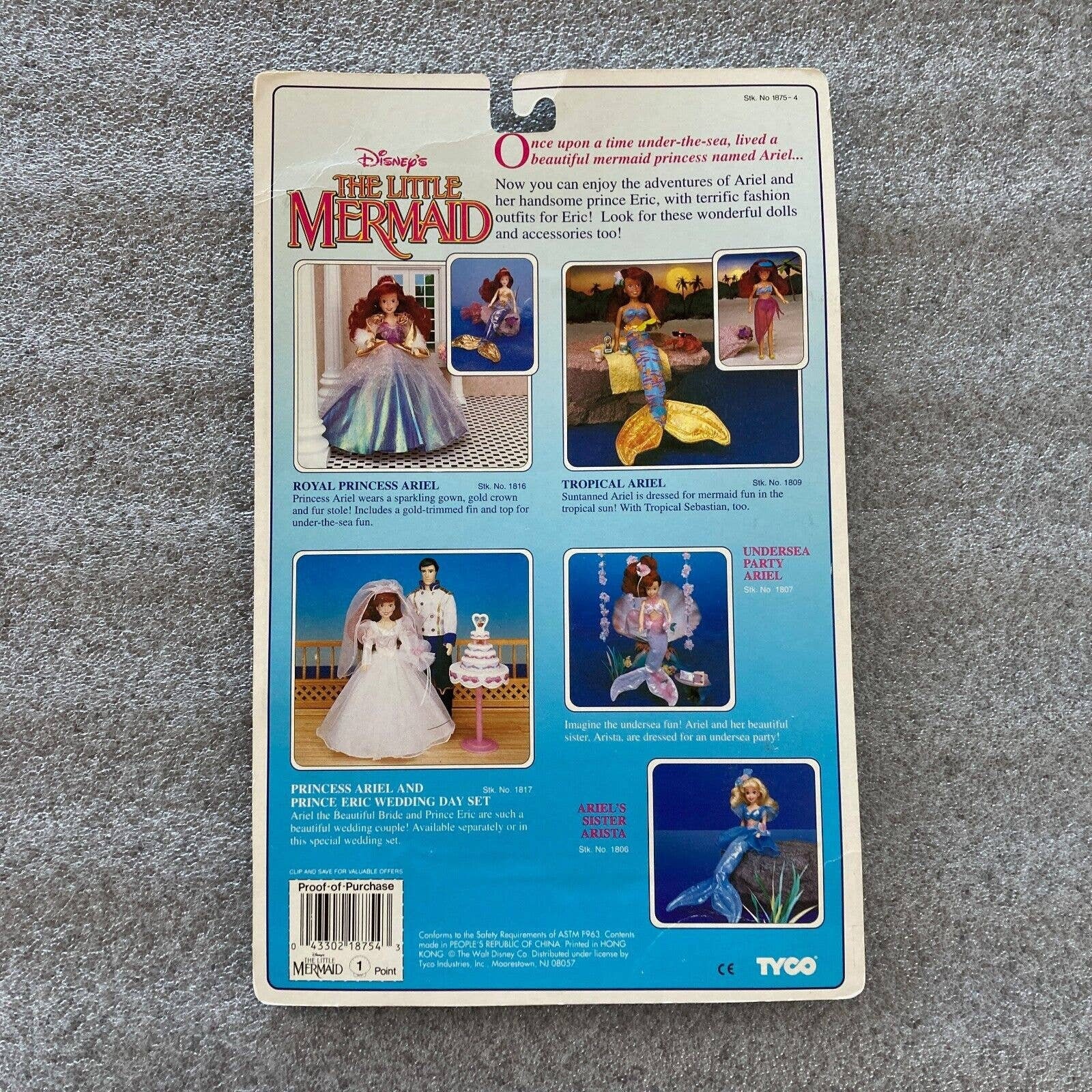 VTG 90s NOS Disney Little Mermaid Ariel's Dress 'n Fin - Etsy
