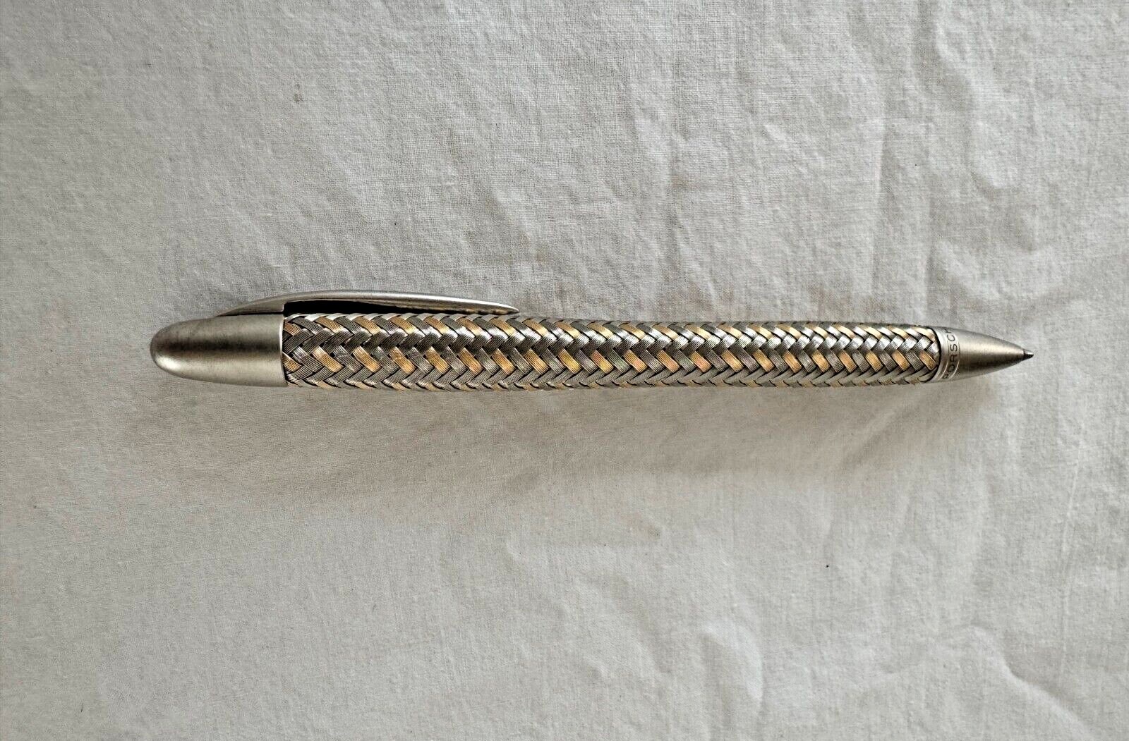 Porsche Design Tec Flex Steel and Gold Ballpoint Pen - Etsy