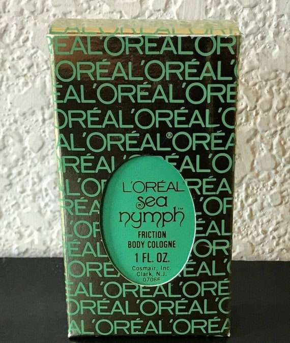 Vtg Loreal Sea Nymph Friction Cologne Fragrance Splash 1 Oz | Etsy