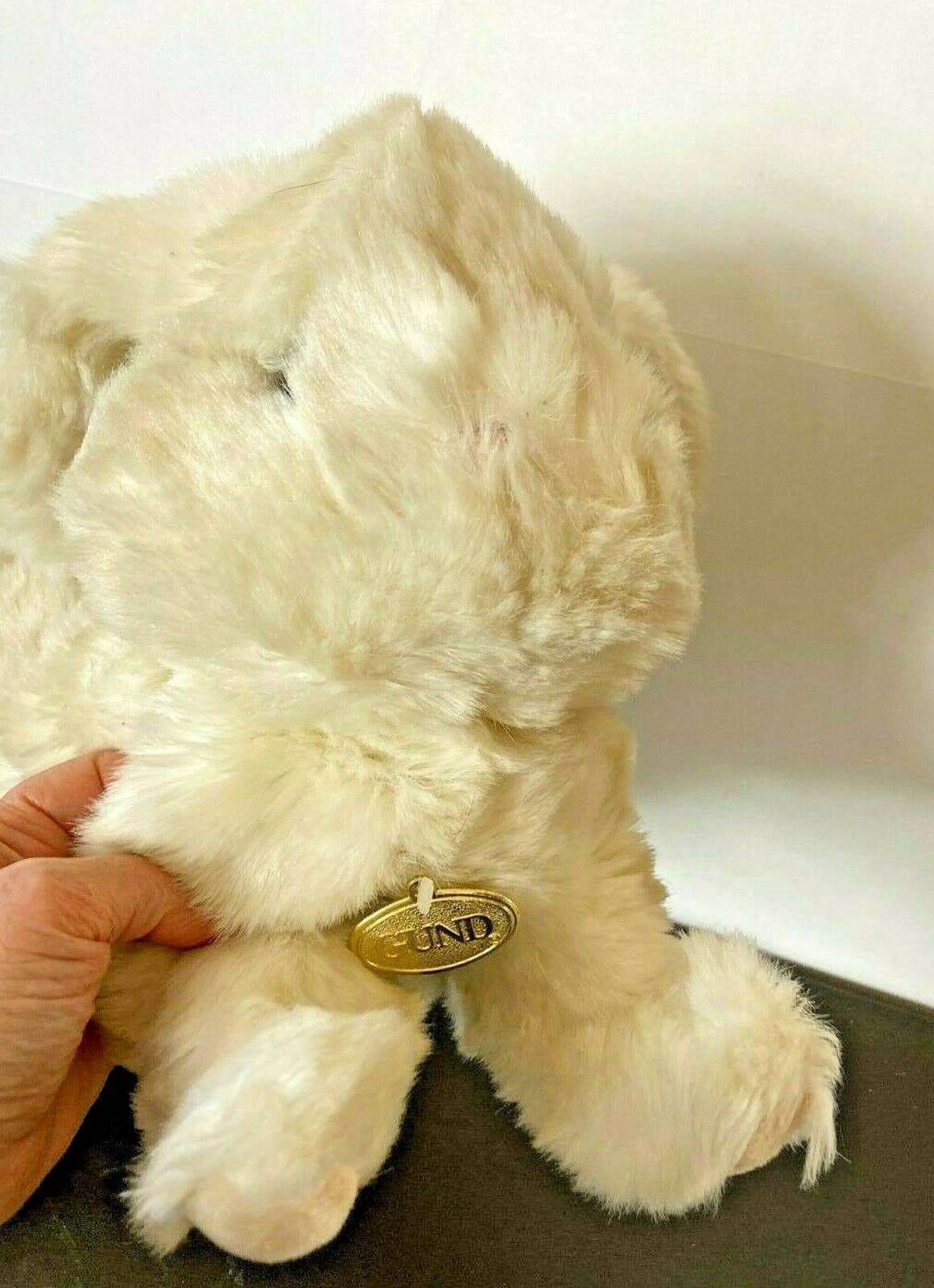 Vintage Gund White Bunny Rabbit Floppy Plush Toy 1989 18" Long Stuffed ...