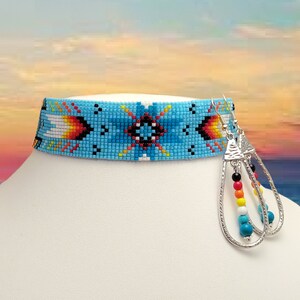 Arrow Star Blue Choker Set - Etsy