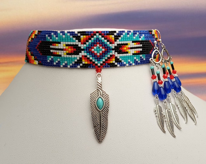 Native Vibe Choker Set - Etsy