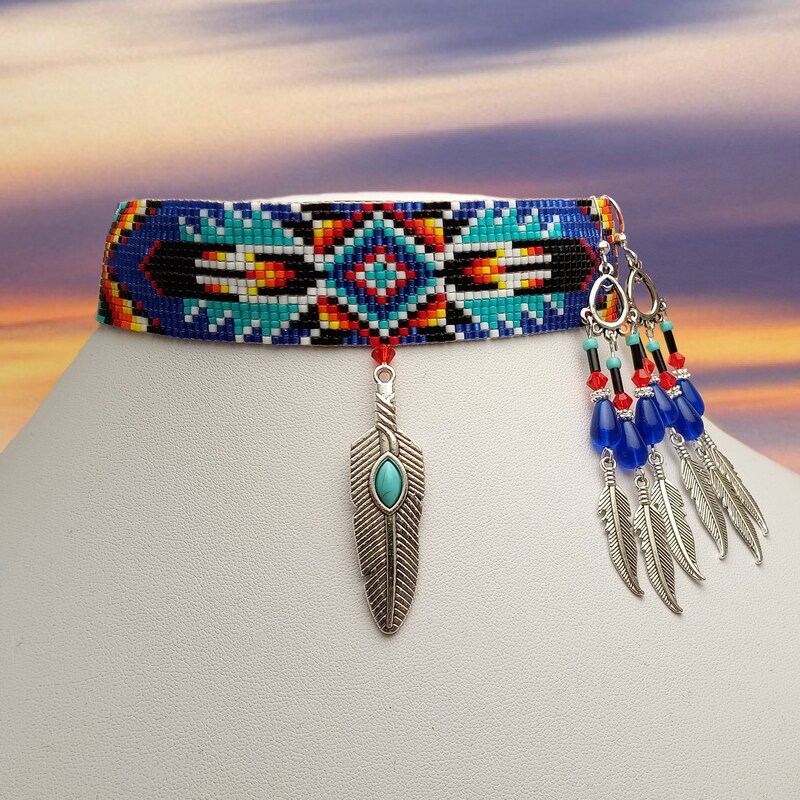 Native Choker - Etsy