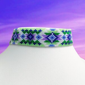Purple Spring Choker Set - Etsy
