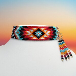 Mexican Aztec Choker Set - Etsy