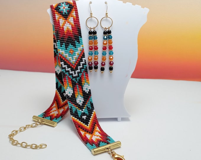 Mexican Aztec Choker Set - Etsy